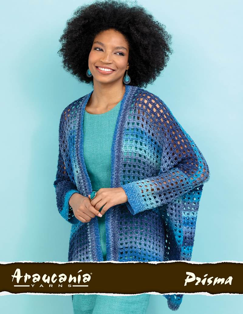 An Araucania Prisma Pattern - Calla Crochet Jacket (PDF) – Little Knits