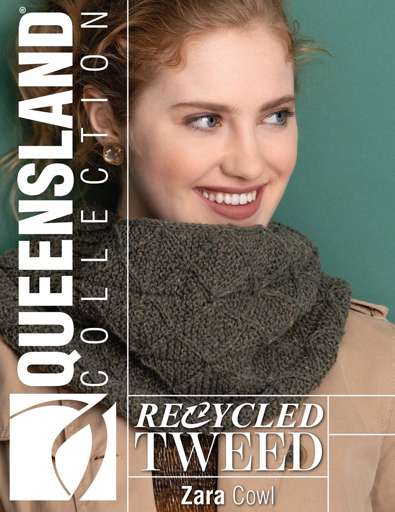 A Queensland Recycled Tweed Pattern - Zara Cowl (PDF) – Little Knits