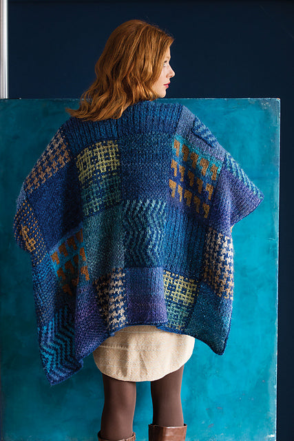 A Noro Pattern - Patchwork Poncho (PDF) – Little Knits