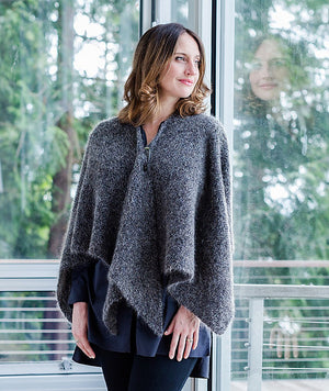 A Churchmouse Yarns and Teas Pattern - Quadrangle Wrap (PDF) Knitting ...