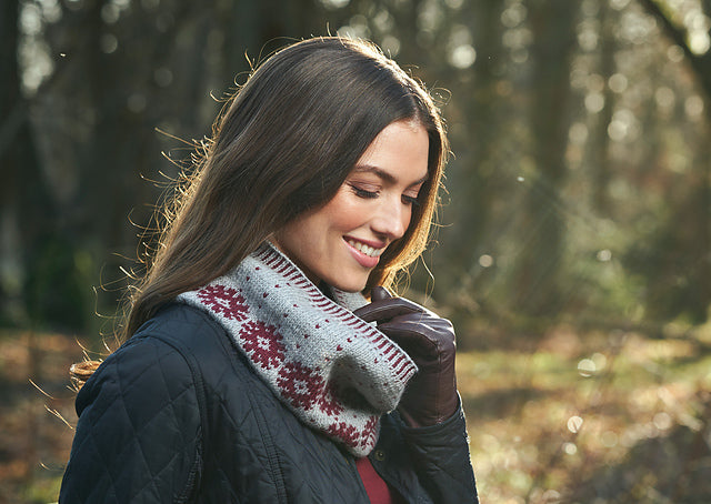 A Rowan Alpaca Soft DK Pattern - Daystar Cowl (PDF) knitting pattern on sale at Little Knits