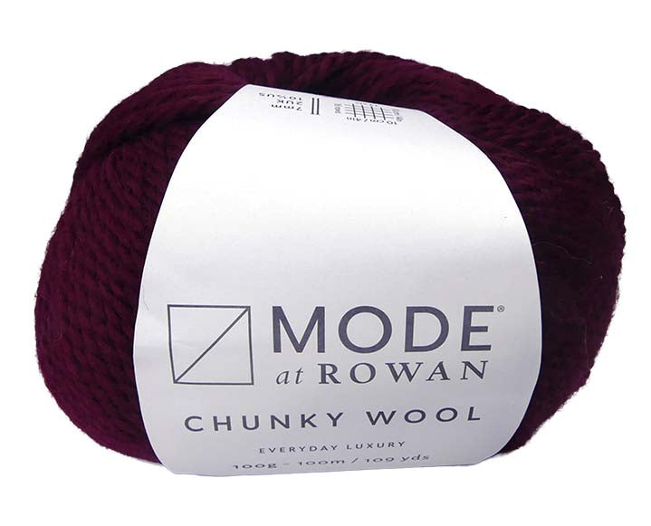 Mode at Rowan Chunky Wool - Burgundy (Color #20) – Little Knits