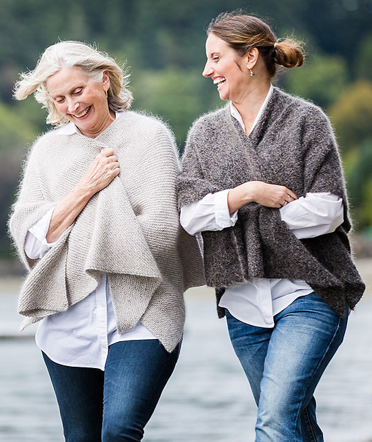 A Churchmouse Yarns and Teas Pattern - Quadrangle Wrap (PDF) Knitting ...