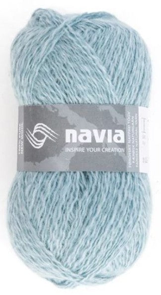 Navia Uno - Pastel Blue (Color #143) Dye Lot SB1239 - FULL BAG SALE (5 ...