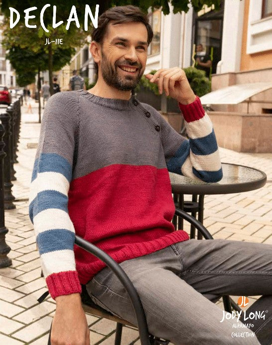 A Jody Long Alpamayo Pattern - Declan Sweater (PDF) – Little Knits