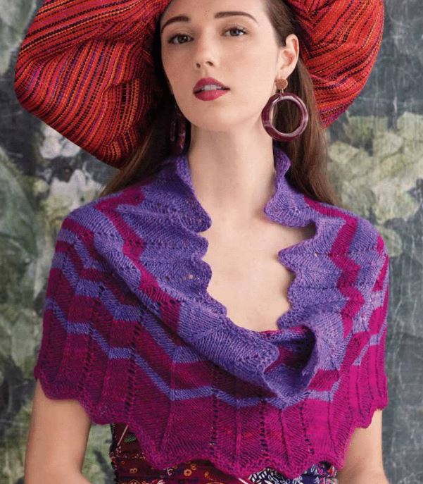 A Noro Sonata Pattern - Chevron Cowl #17 (PDF) – Little Knits