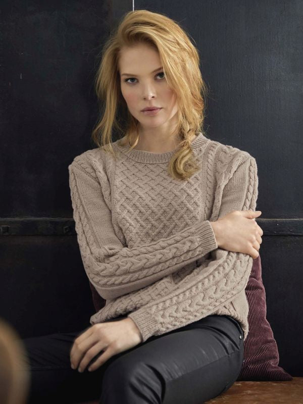 Lana Grossa Cool Wool Pattern - Pullover #02 (PDF) – Little Knits