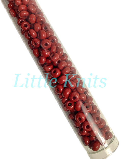 6/0 Czech Seed Beads - Opaque Dark Jade (Color #53270) 20 Gram Tube ...