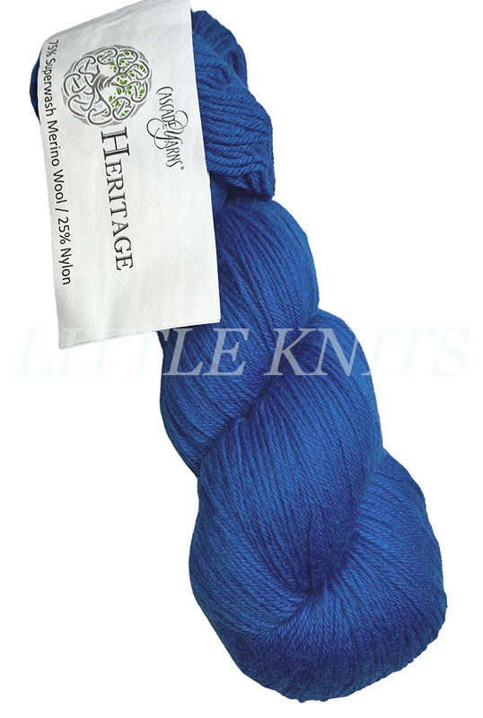 Cascade Heritage Sock - Royal (Color #5615) – Little Knits