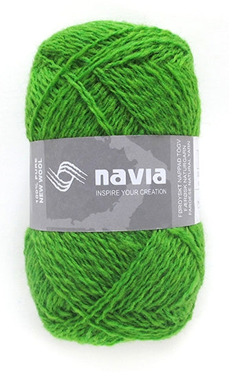 Navia Uno - Bright Green (Color #145) – Little Knits