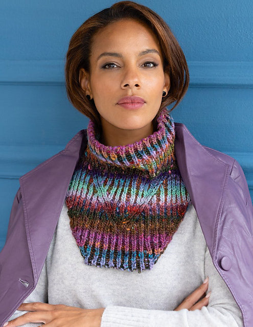 A Noro Ito Pattern - Tamarind Cowl #21 (PDF) at Little Knits